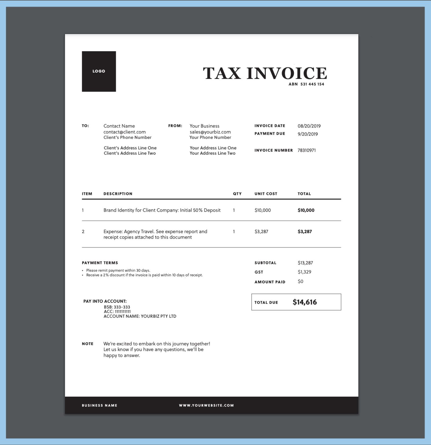 How To Create A Professional-Looking Australian Invoice
